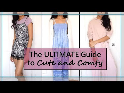 How to Wear Comfortable Clothing and LOOK GOOD | Isolation Outfits ...