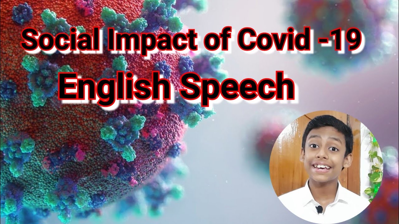 Social Impact of Covid-19 II English Speech II V(51) - YouTube
