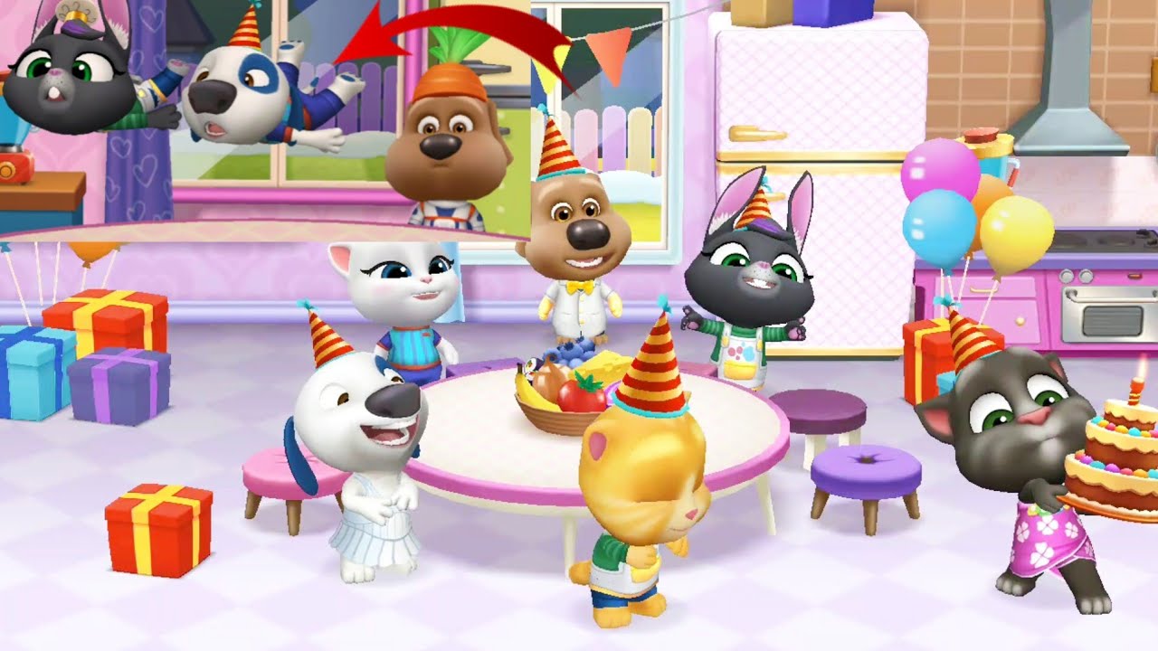 My Talking tom Friends Vs Talking Tom New Episode #161 New Gamepay ...