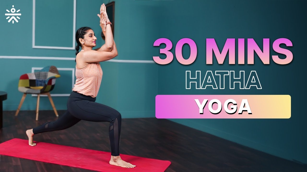 30 Mins Hatha Yoga at Home | Yoga For Beginners | Yoga At Home | Yoga ...