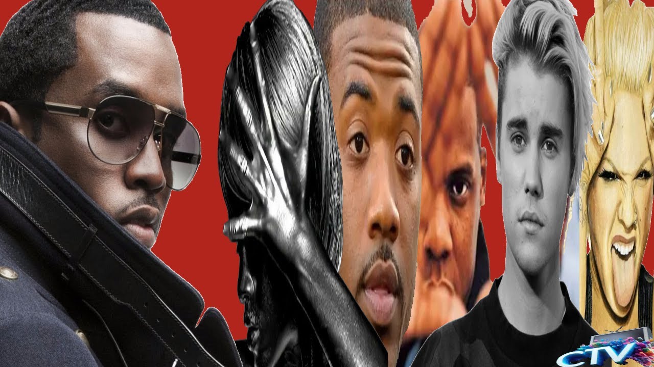 P. Diddy, Jay-Z, Rihanna & Usher WORSHIP Rain Main, Pink & Usher SCRUB ...