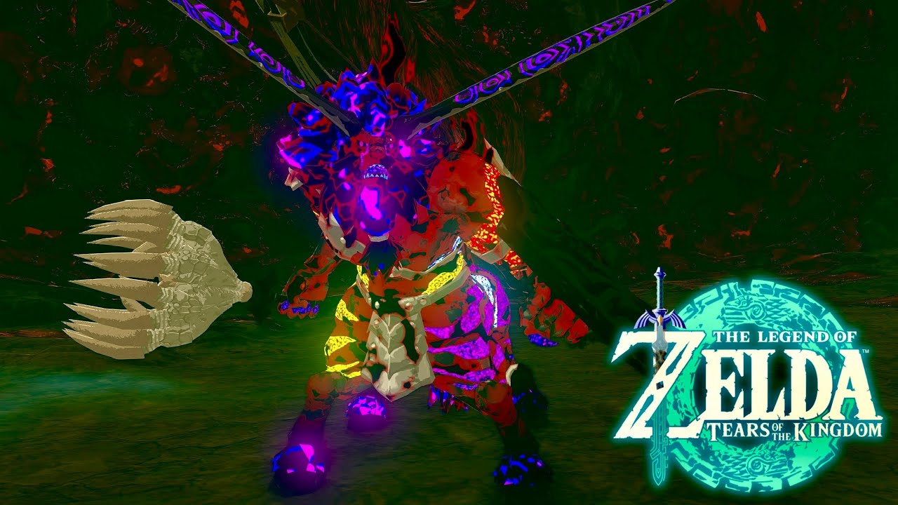 Tainted Lynel ! Dephts of the Kingdom mod - YouTube