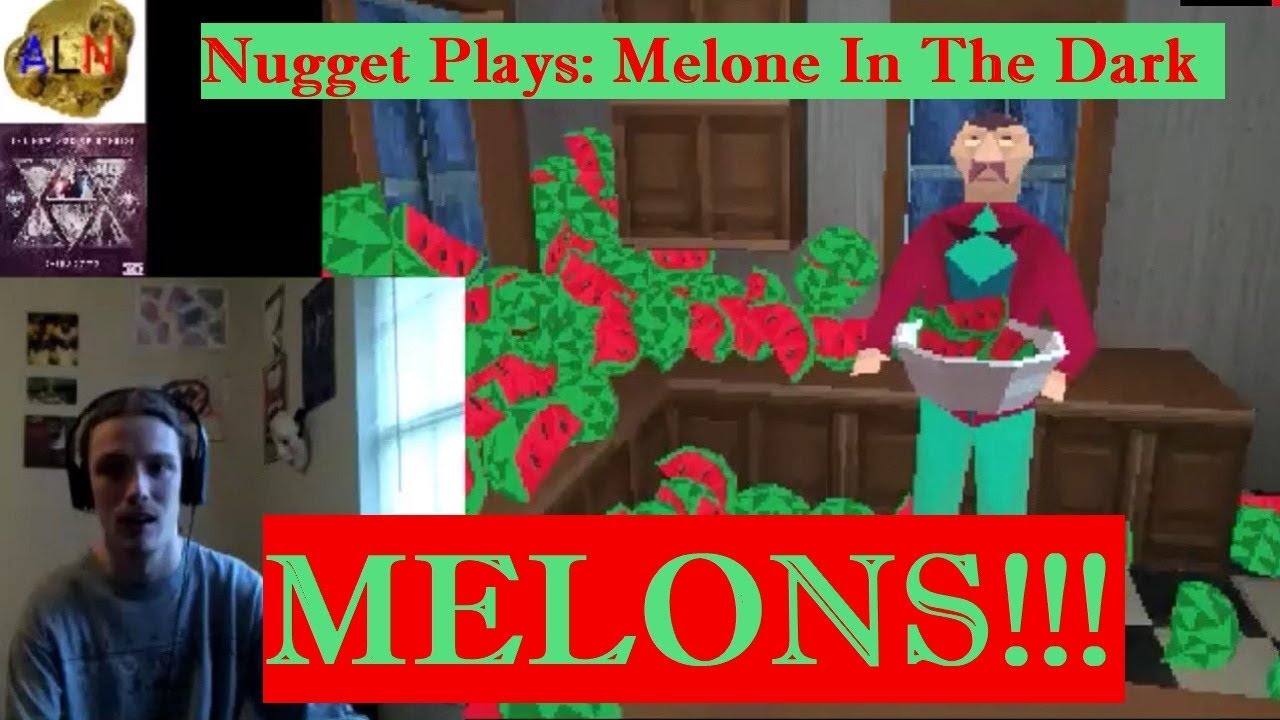 Nugget Plays: Melone In The Dark (Crazy/Weird Mini Indie Horror Game ...