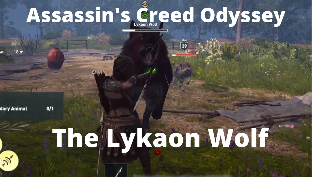 Assassin's Creed Odyssey: The Lykaon Wolf (Lakonia) (Alpha Hunt) - YouTube