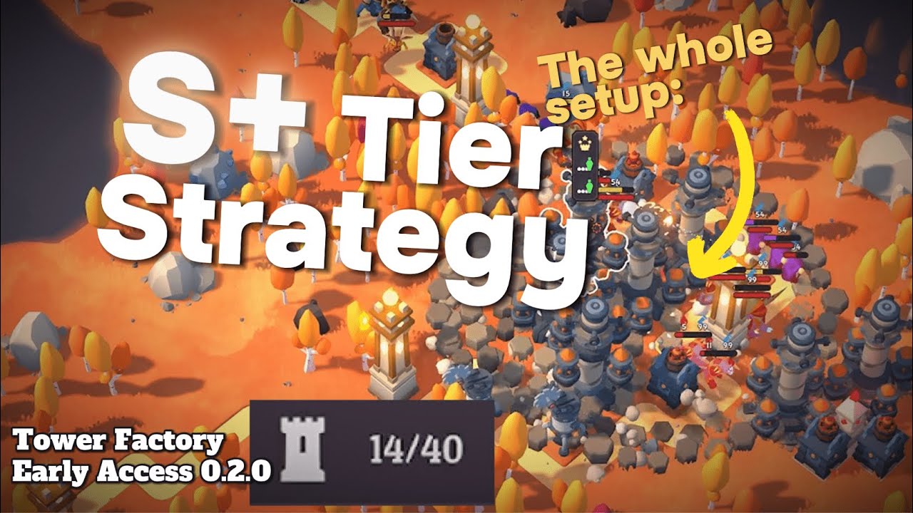 BEST BUILD SO FAR!! - Tower Factory - Early Access - YouTube