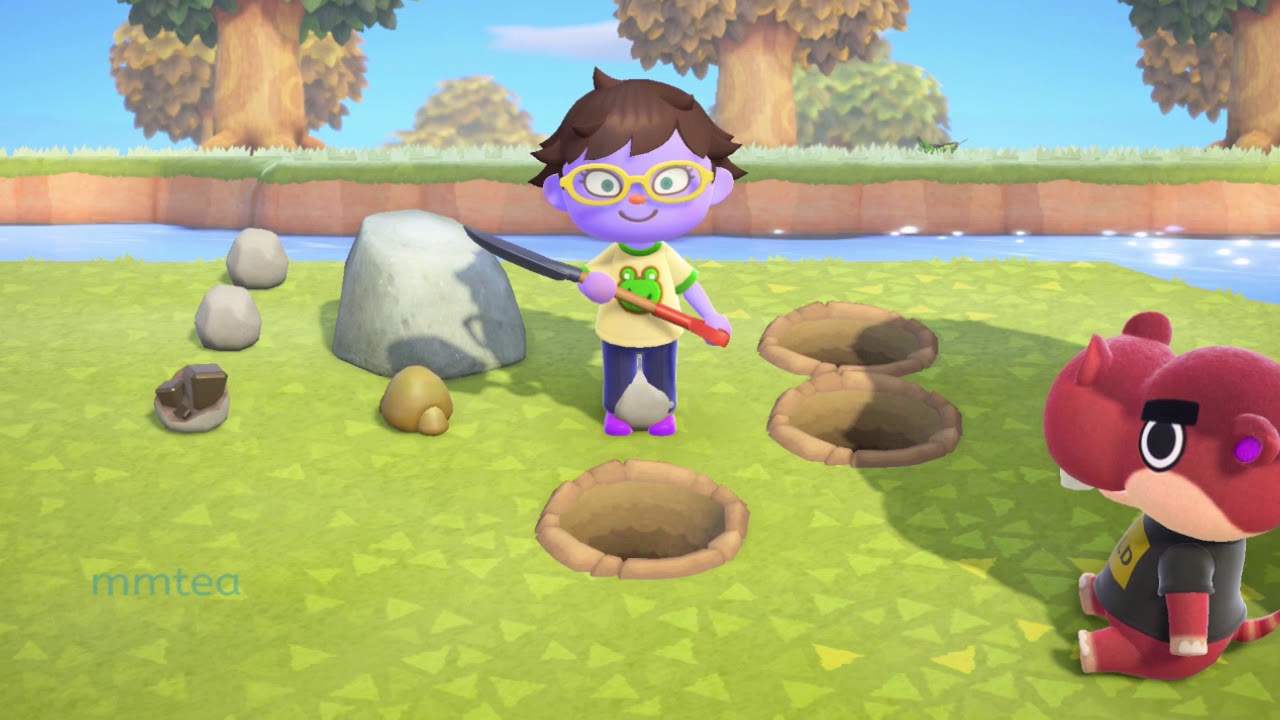 #animalcrossing How to Hit Rock 8 Times in Animal Crossing New Horizons ...
