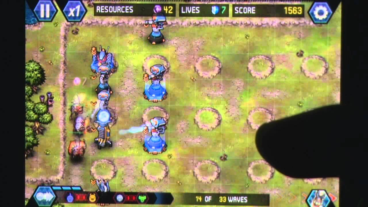 Tower Defense®: Lost Earth iPhone Gameplay Review - AppSpy.com - YouTube