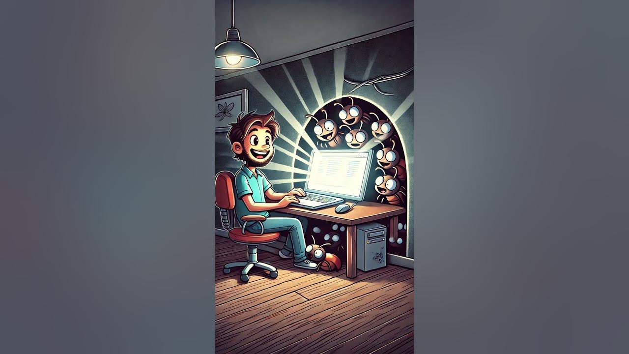 Why Programmers Love the Dark mode! 😂💻🐛 - YouTube