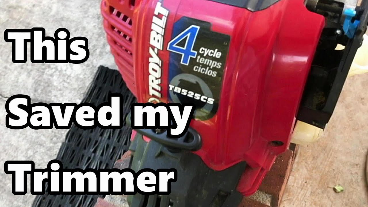 Get a 4 Cycle String Trimmer to START & RUN BETTER with this Easy 5 MIN ...
