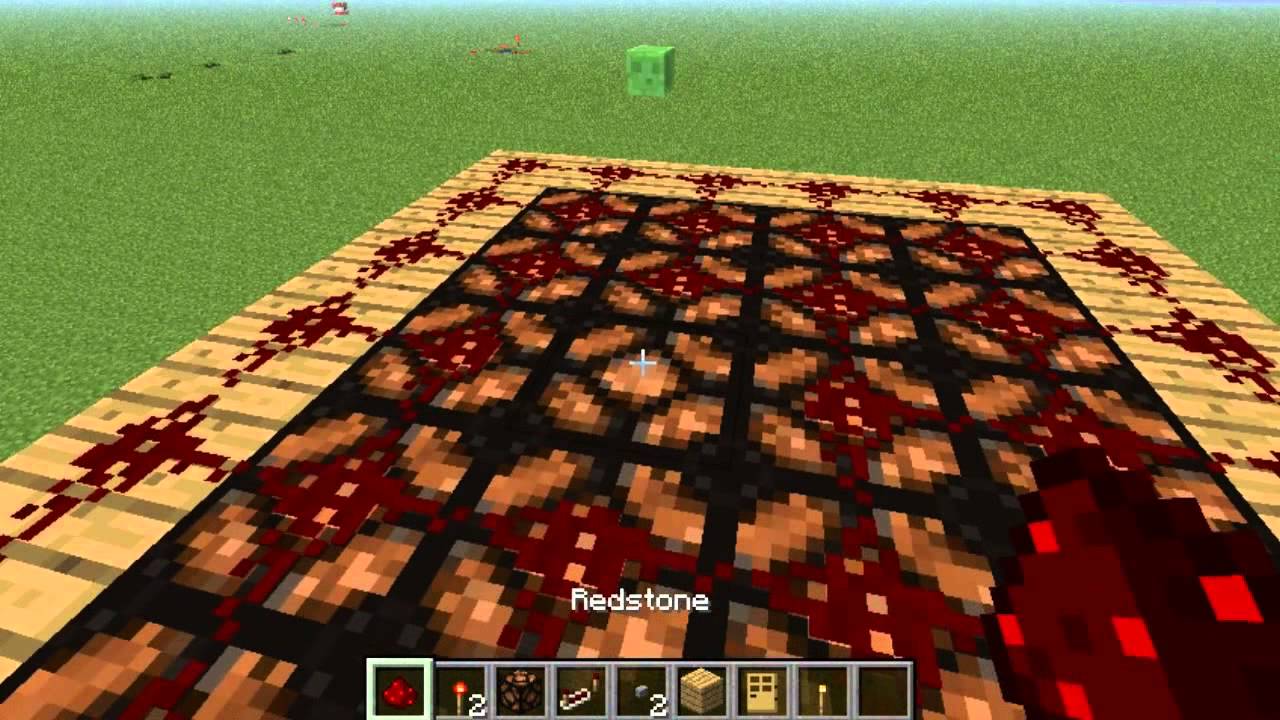 Minecraft - Tutorial Redstone - Cómo usar las lámparas de Redstone - YouTube