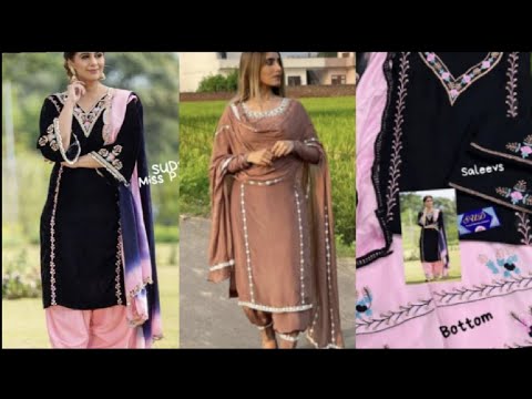 जॉर्जेट के सूट 🌹 Georgette k sunder suit / Reena fashion Shop 📱 ...