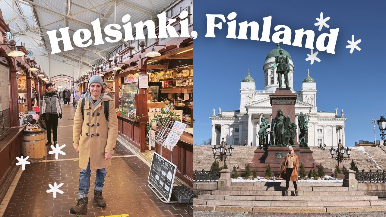 A Very COLD Day Exploring Helsinki! [Finland Travel Vlog] | Honeymoon ...