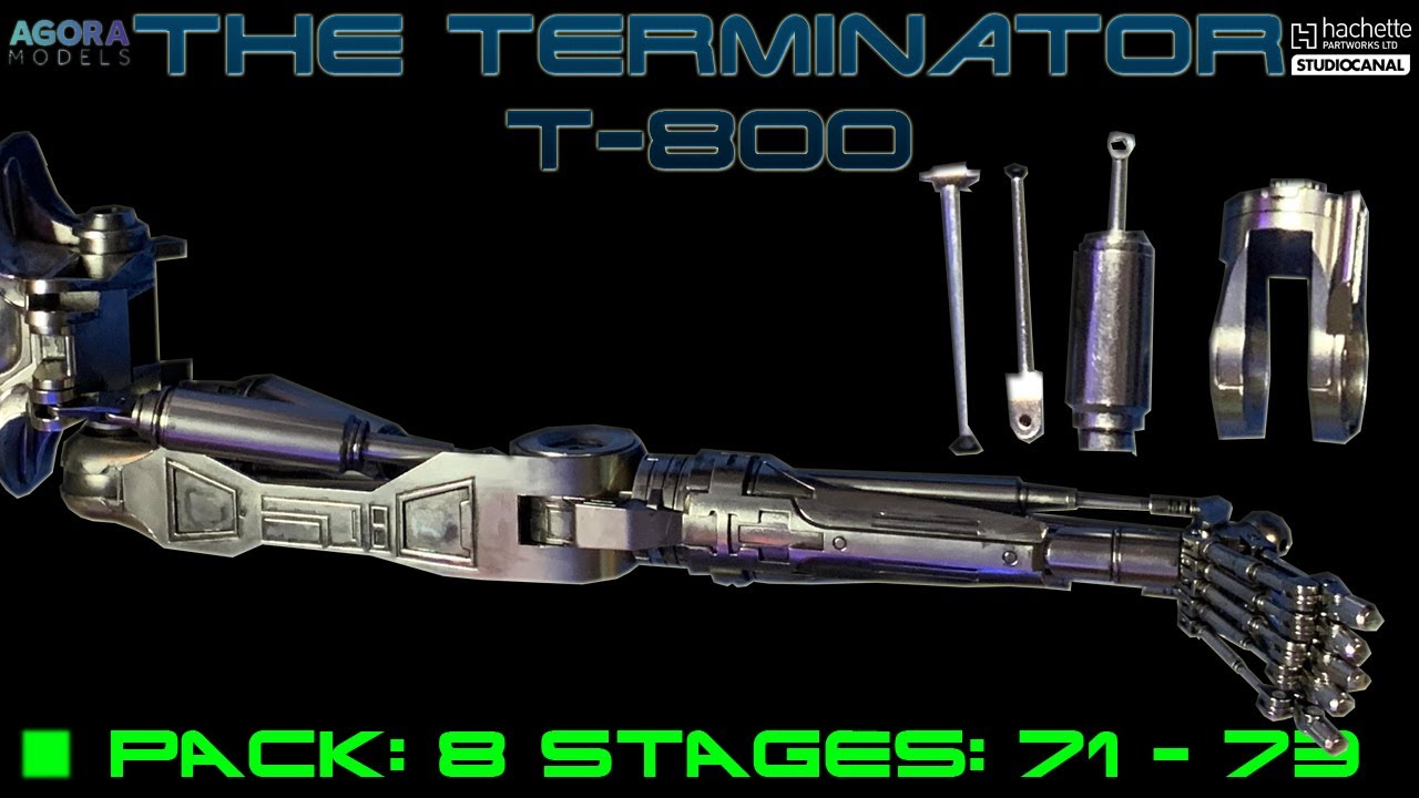 Stavba Big Scale Model Terminator T-800 od Agora Models - Pack: 8 ...