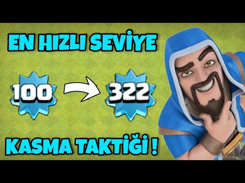 CLASH OF CLANS'TA NASIL SEVİYE KASILIR ? EN HIZLI SEVİYE KASMA TAKTİĞİ !