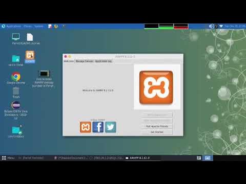 How to make a XAMPP desktop launcher in Parrot OS - YouTube