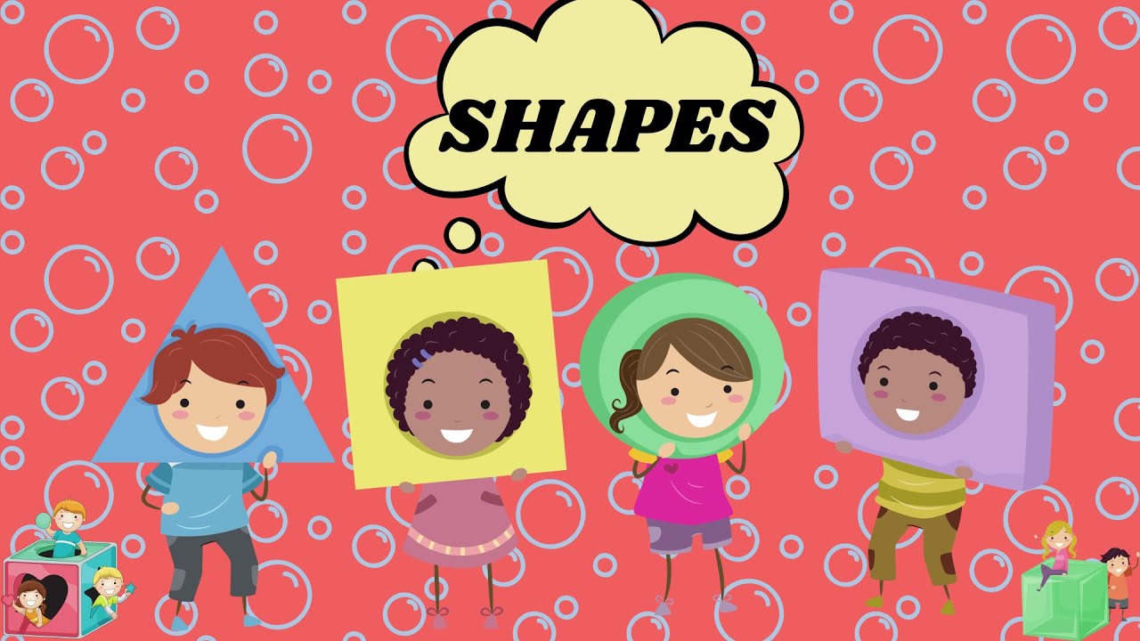Learn Shapes for kids | Geometric Shapes for children | Basic Shapes ...