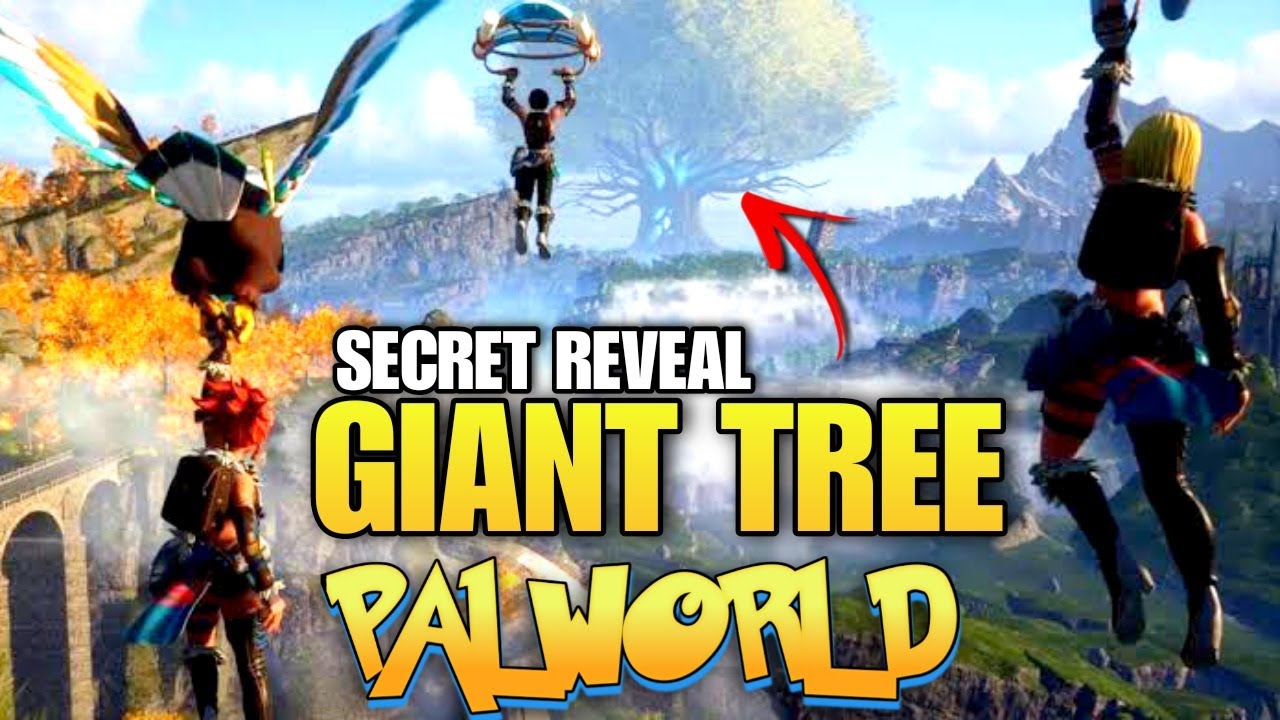 GIANT TREE SECRET REVEAL | PALWORLD GAMEPLAY 26 - YouTube