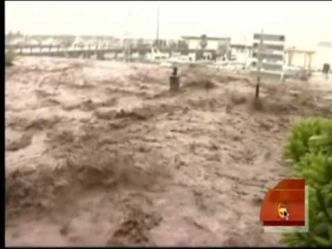 Portugal Hit by Flash Floods - YouTube
