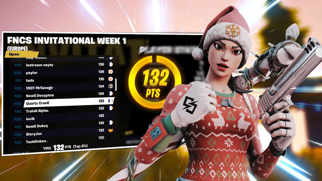 HOW I PLACED 34TH IN FNCS SOLO WEEK 1 - YouTube