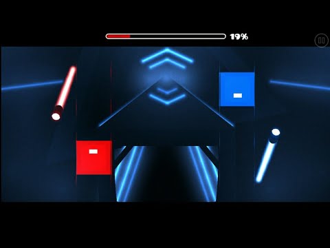 Beat Saber in GD?! | Rum N Bass by J735 | Geometry Dash 2.11 - YouTube