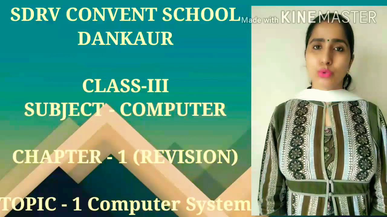 Class 3 Computer Youtube 4088