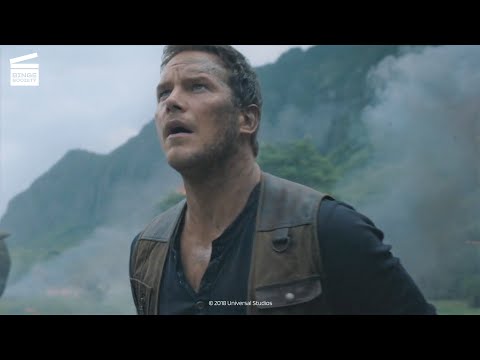 Jurassic World - Fallen Kingdom: The Indominus Rex inside the cage HD CLIP