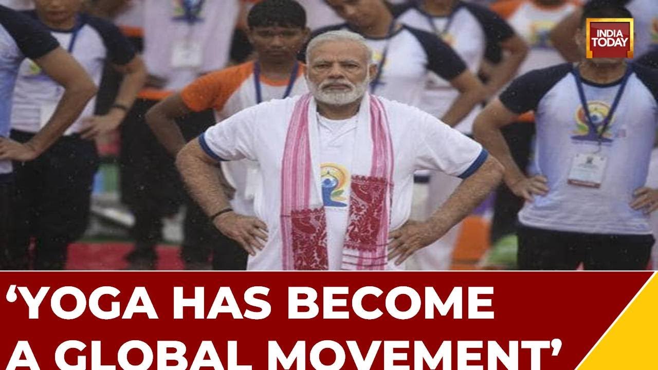 PM Modi: Yoga Has Become A Global Movement, A Global Spirit - YouTube