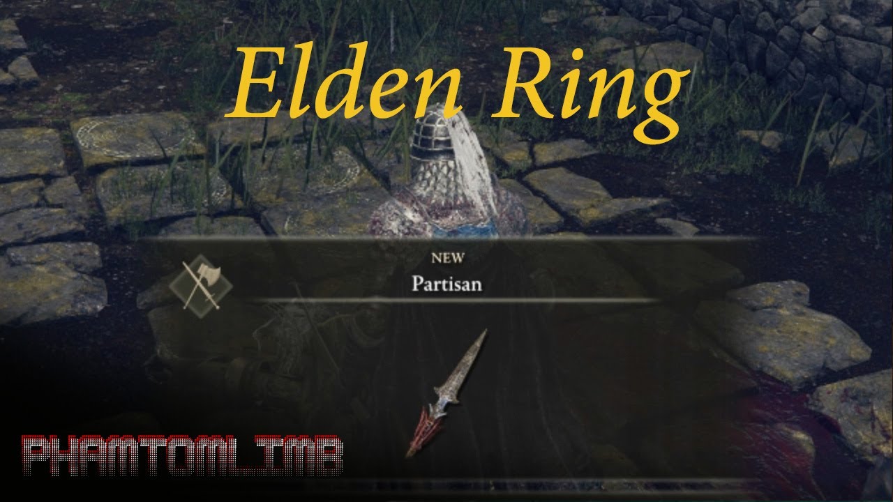 Elden Ring : Partisan Spear Farm location - YouTube