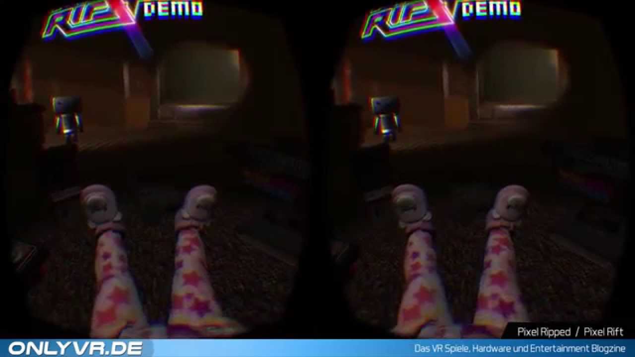 Pixel Ripped aka Pixel Rift ( VR / Oculus) - YouTube