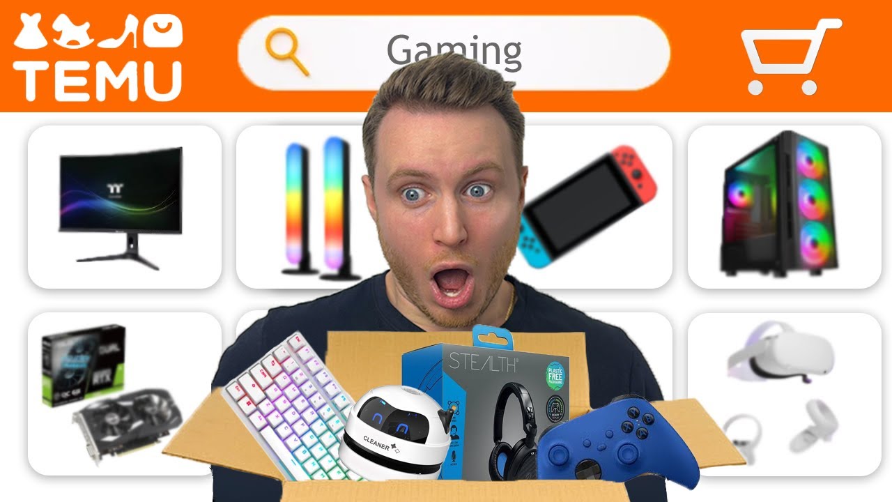 I Tried The Best TEMU Gaming Gadgets - YouTube