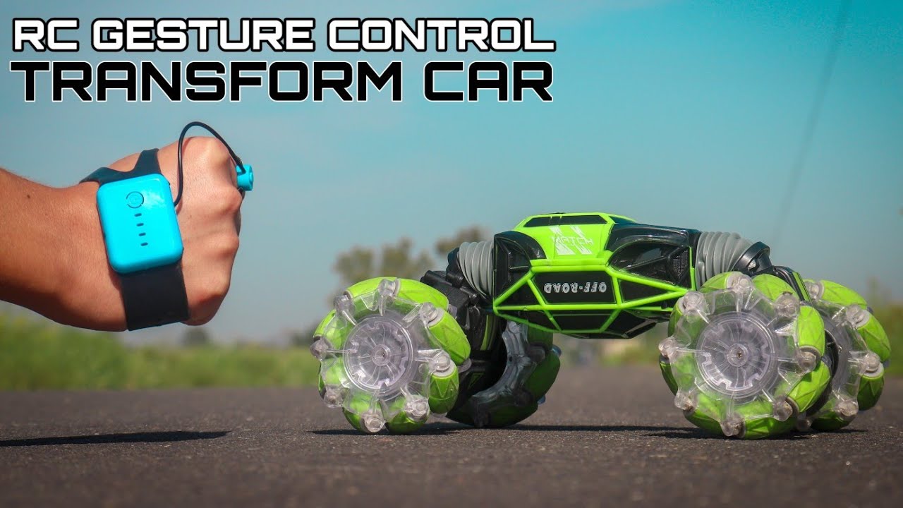 Gesture Controlled Rc Transformation Car - Offroad Car Unboxing ...