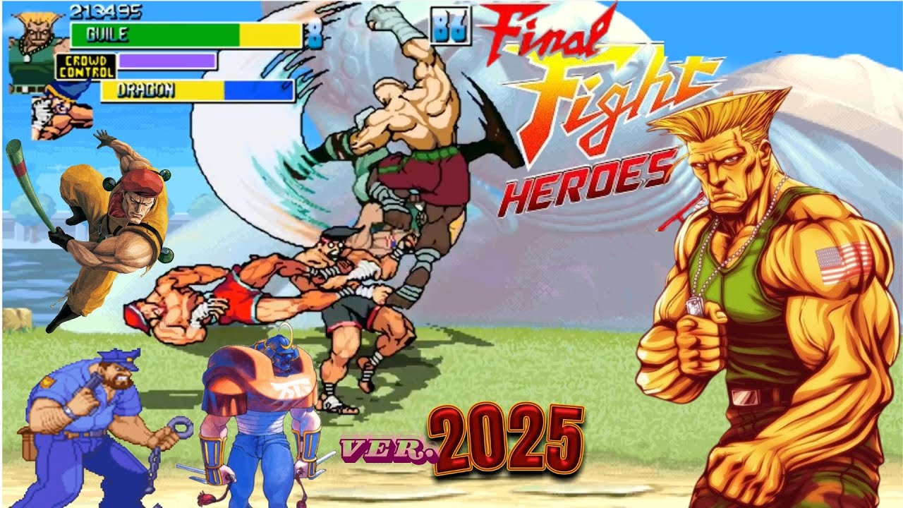 Final Fight Heroes v.2025 [OpenBOR] game - games - gamer - YouTube
