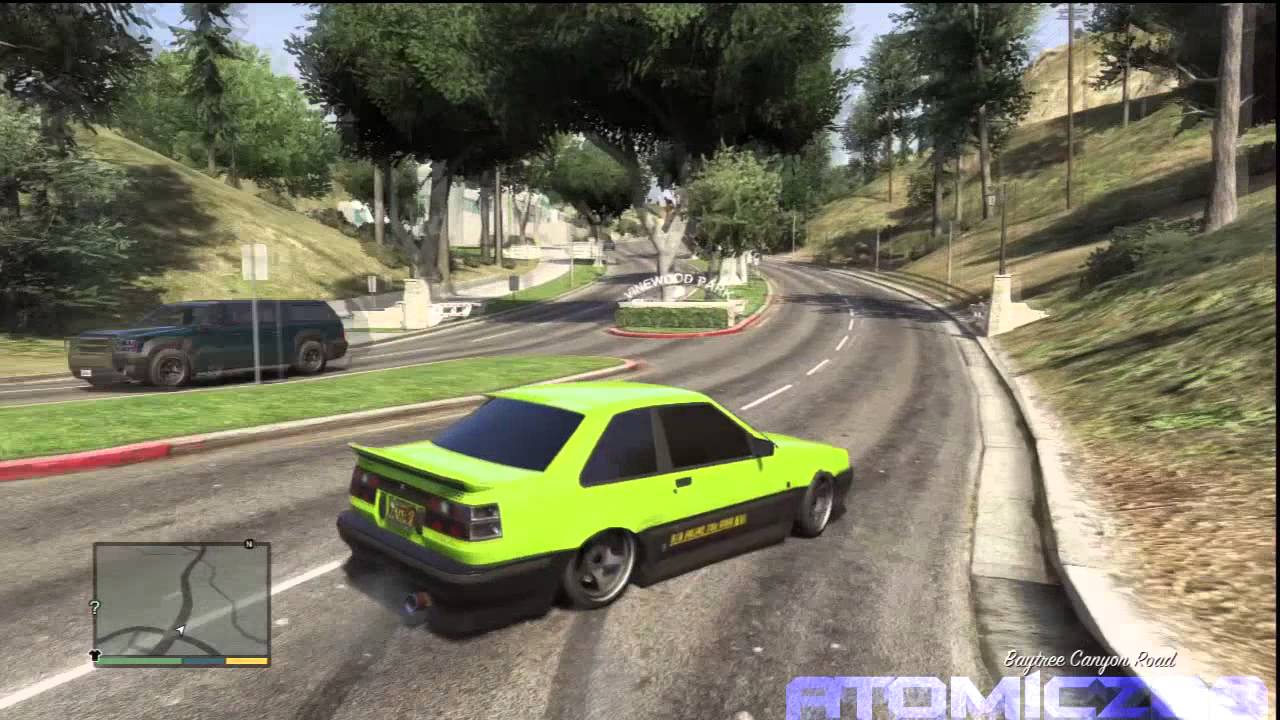Grand Theft Auto V Drift Montage PS3 2014! - YouTube