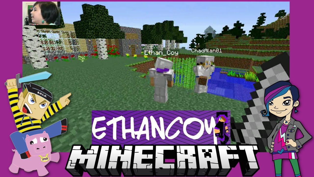 Minecraft - Survival with Gamer Chad Alan and Ethan Coy - Nether ...