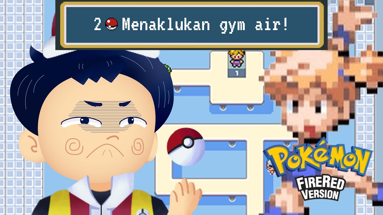 【Pokemon: Fire Red #2】Halo Gym Cerulean City! Salam kenal dari sengatan ...