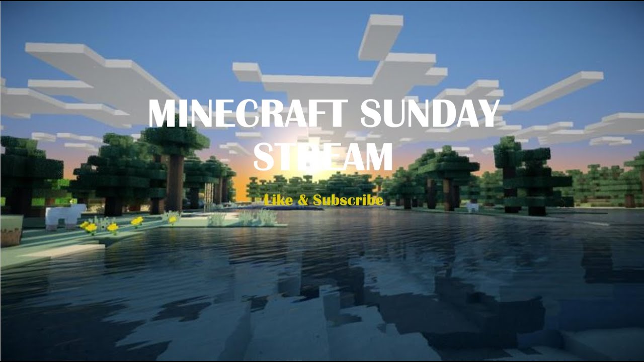 Minecraft Sunday Stream - YouTube