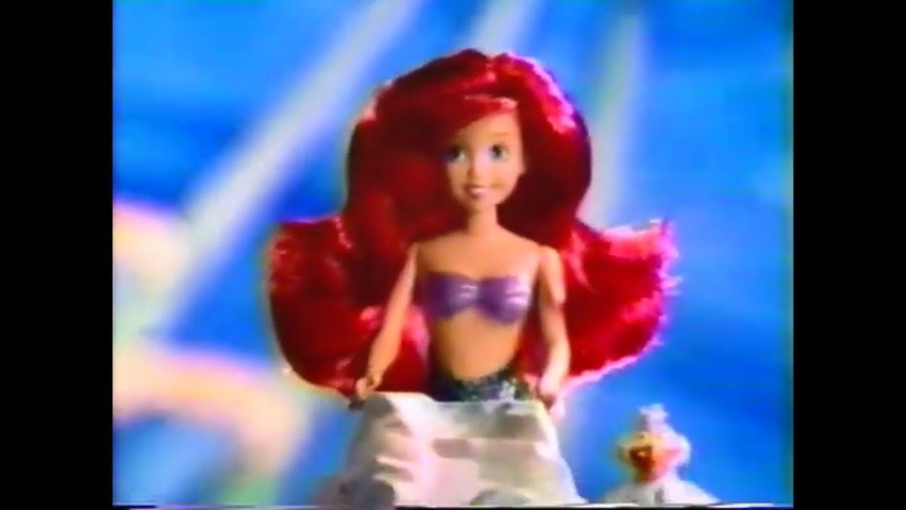 1992 Tyco Ariel's Undersea Hideaway Playset Commercial - YouTube