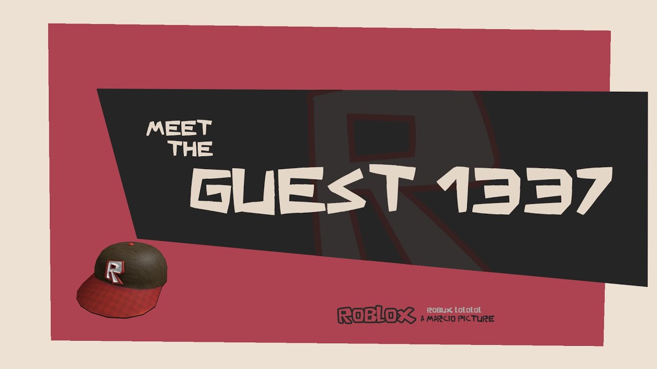 Conheça o Guest 1337 (Roblox Animação Musical) - YouTube