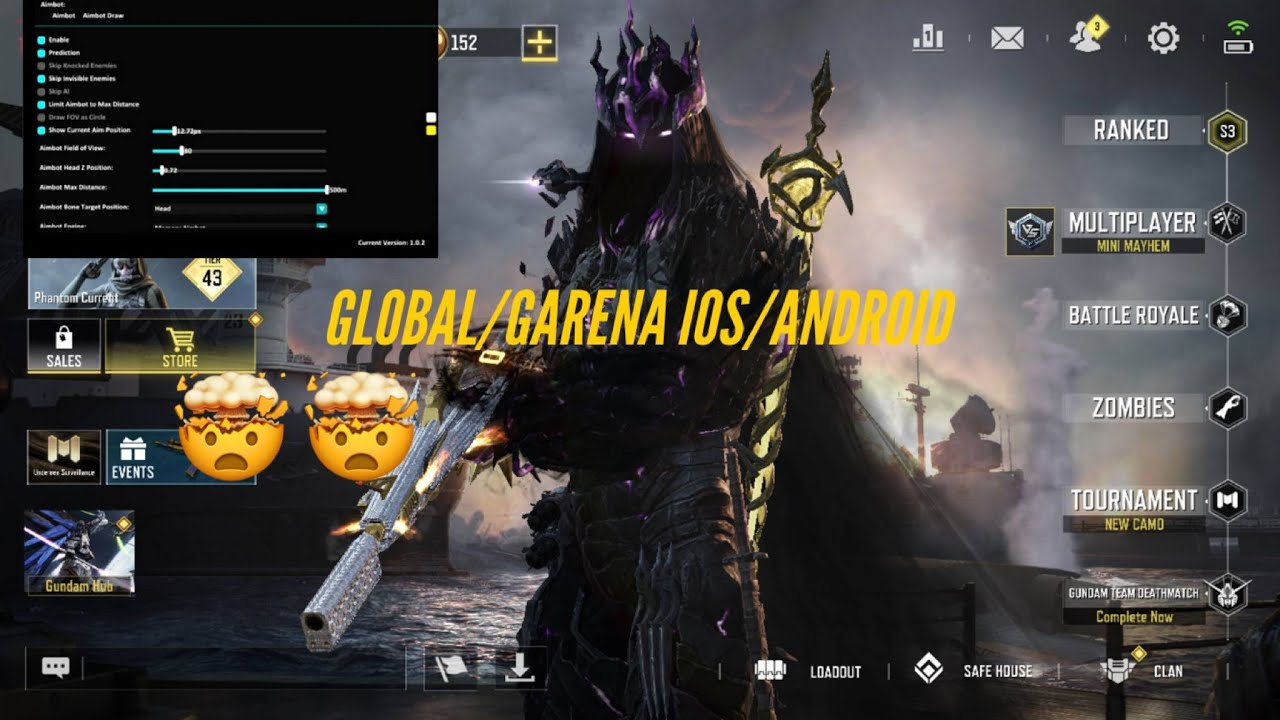 COD Mobile MOD MENU APK – Aimbot + ESP (No Ban) Android & iOS - YouTube