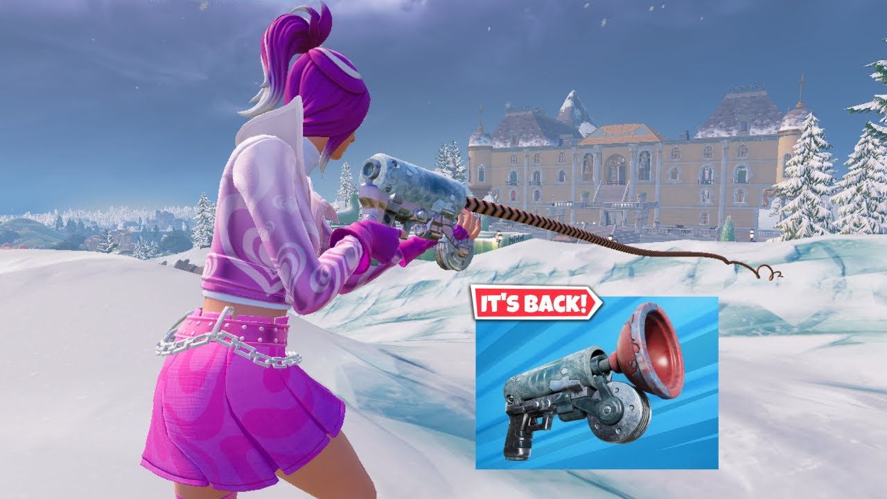 ICY GRAPPLER Is BACK In Fortnite Chapter 5! - YouTube