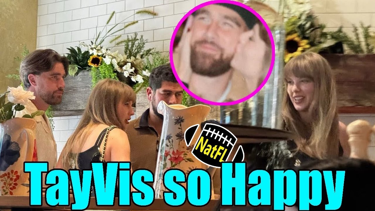 Taylor Swift Shares Loving Hug & Kiss with Travis Kelce During ...