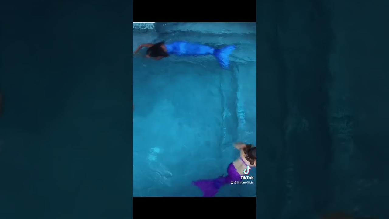 Mermaids from the air | fin fun mermaid #shorts - YouTube