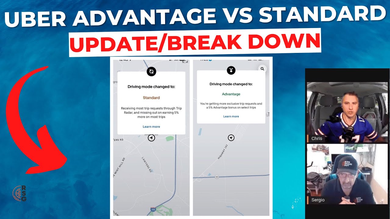 What Is Uber's ADVANTAGE And STANDARD Mode?! - YouTube