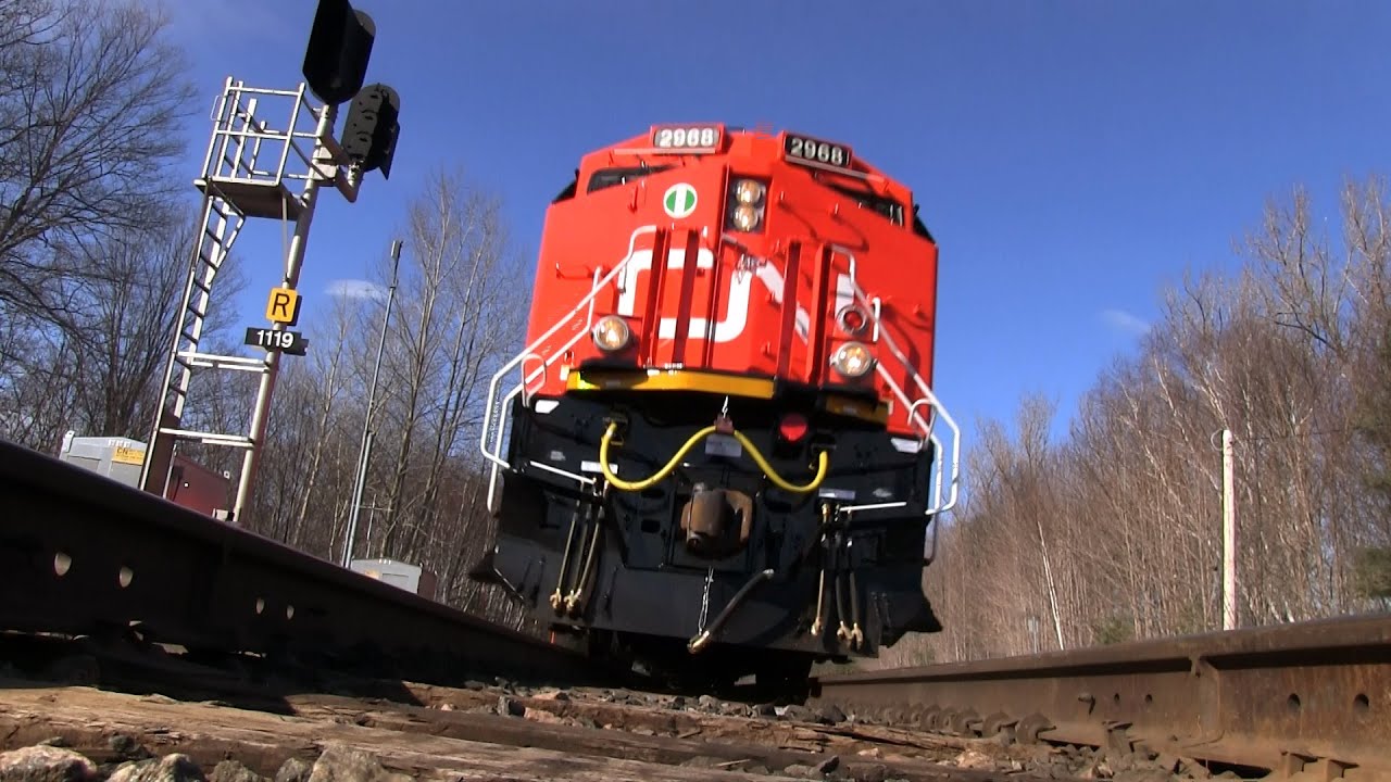 UNDER! CN 2968 at Torrance (04APR2015) - YouTube