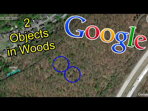 Google Maps Shows TWO Objects in the Woods - What Are they? - YouTube