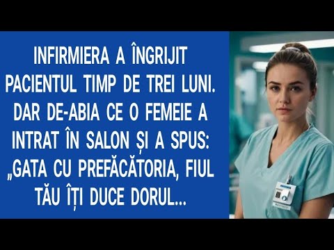 Infirmiera a îngrijit pacientul timp de trei luni. Dar de-abia ce o ...