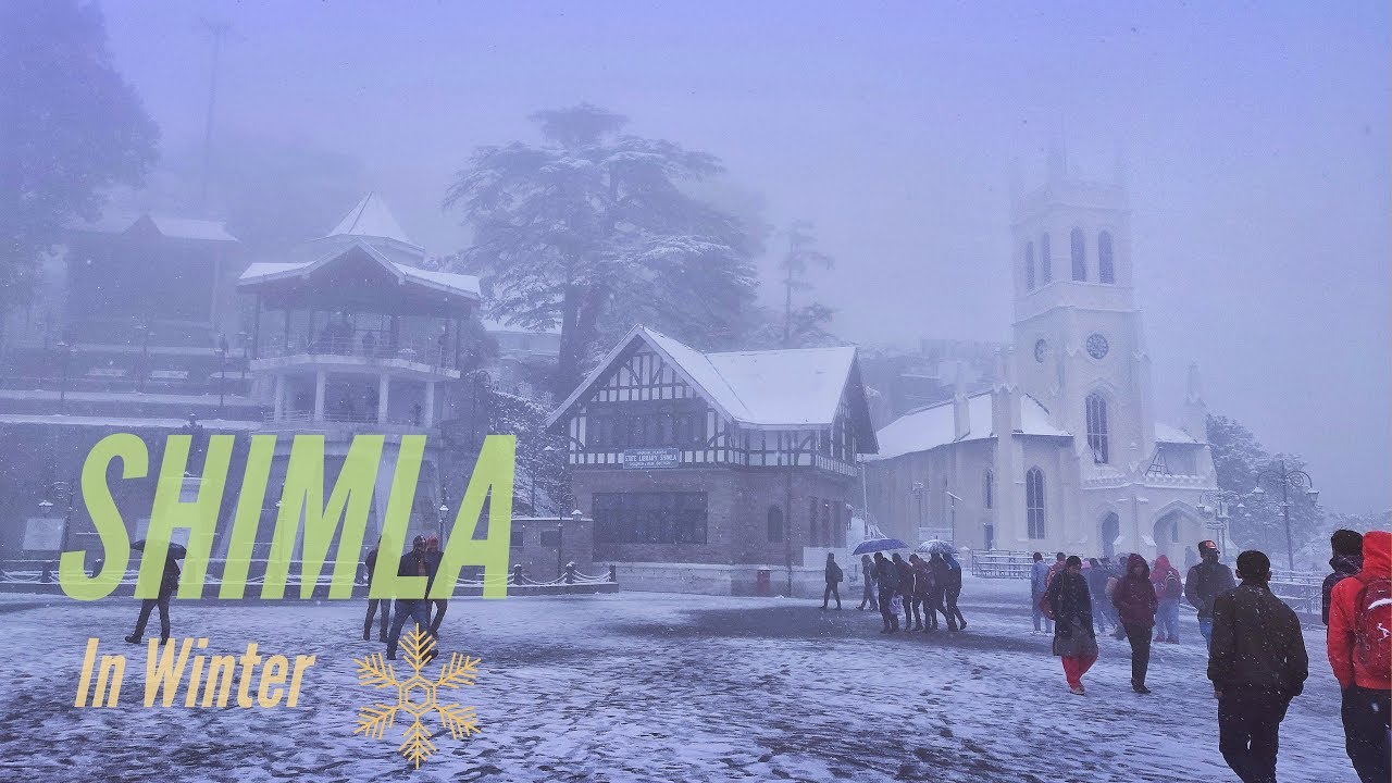 Shimla in Winter 4K UHD - YouTube