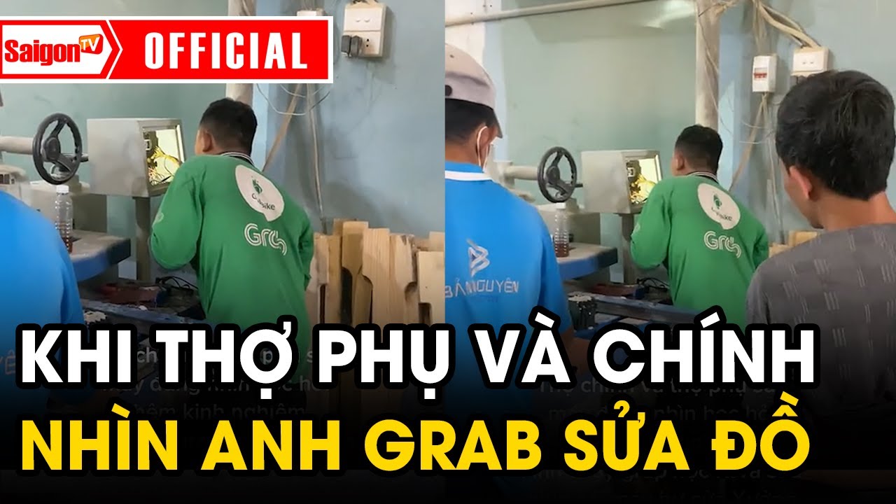 Hài hước khoảnh khắc ANH SHIPPER sửa chiếc máy hư giúp 2 ANH THỢ của ...