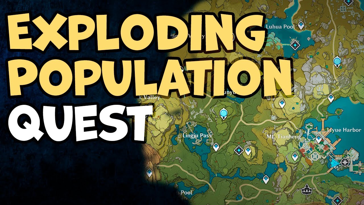 Exploding Population Quest Genshin Impact - YouTube
