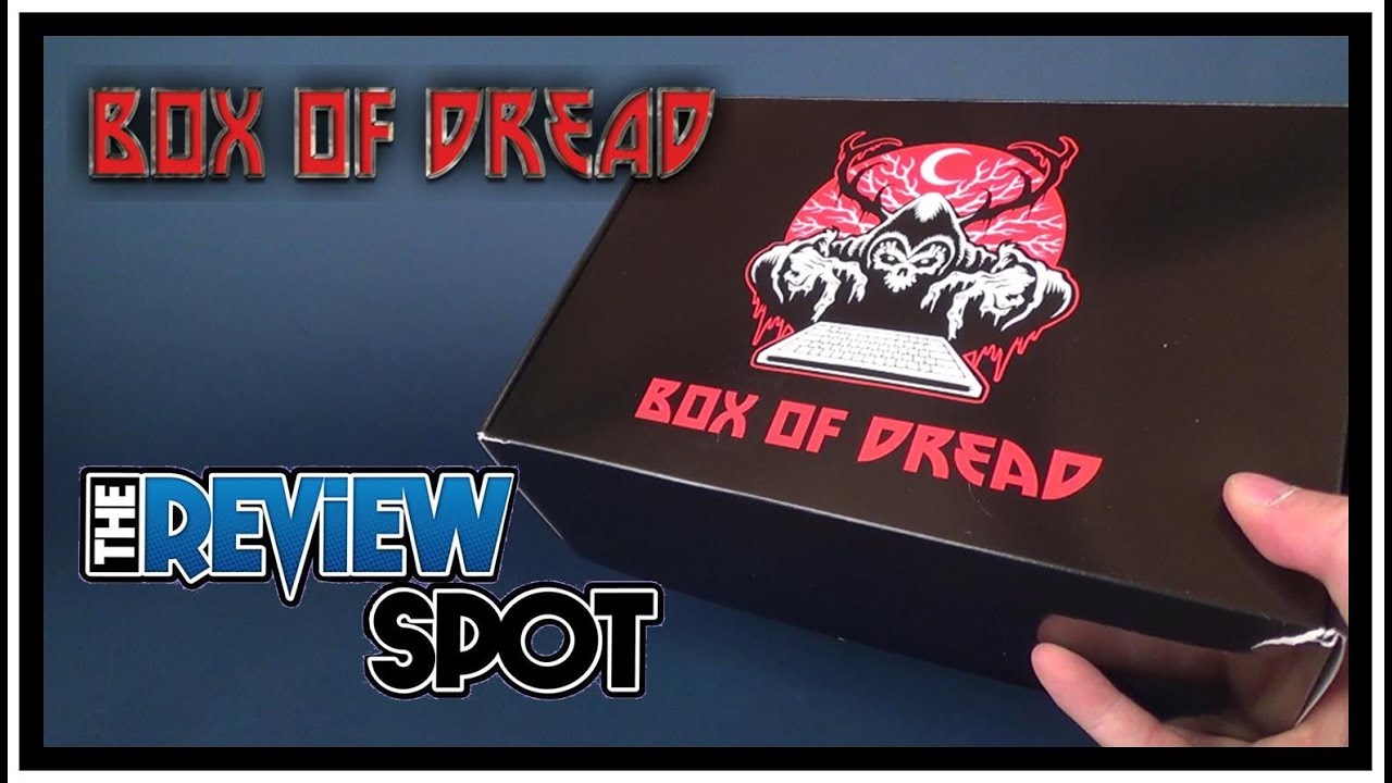 Subscription Spot | Box of Dread October 2017 Subscription UNBOXING ...